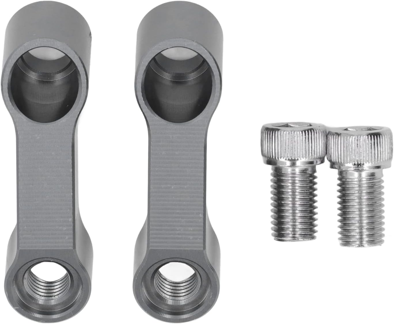 Aramox 10mm Mirror Risers Extenders Motorcycle Mirror Mount Riser ...