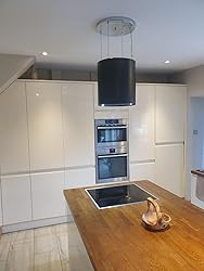 Cookology A++ Energy Rating Ceiling Wire Hung Island Cooker Hood ...