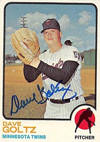Amazon.com: Dave Goltz autographed baseball card (Minnesota Twins) 1973 ...