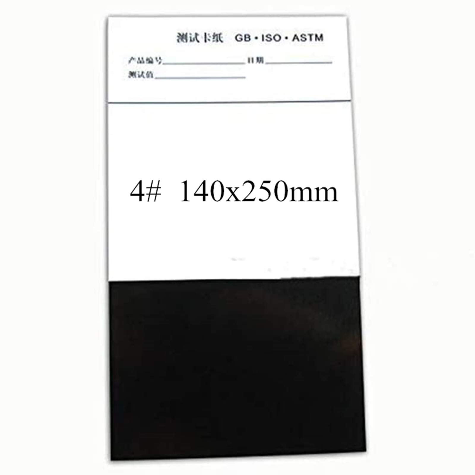 Buy MXBAOHENG100pcs Relative Hiding Power Test Card Black and White ...