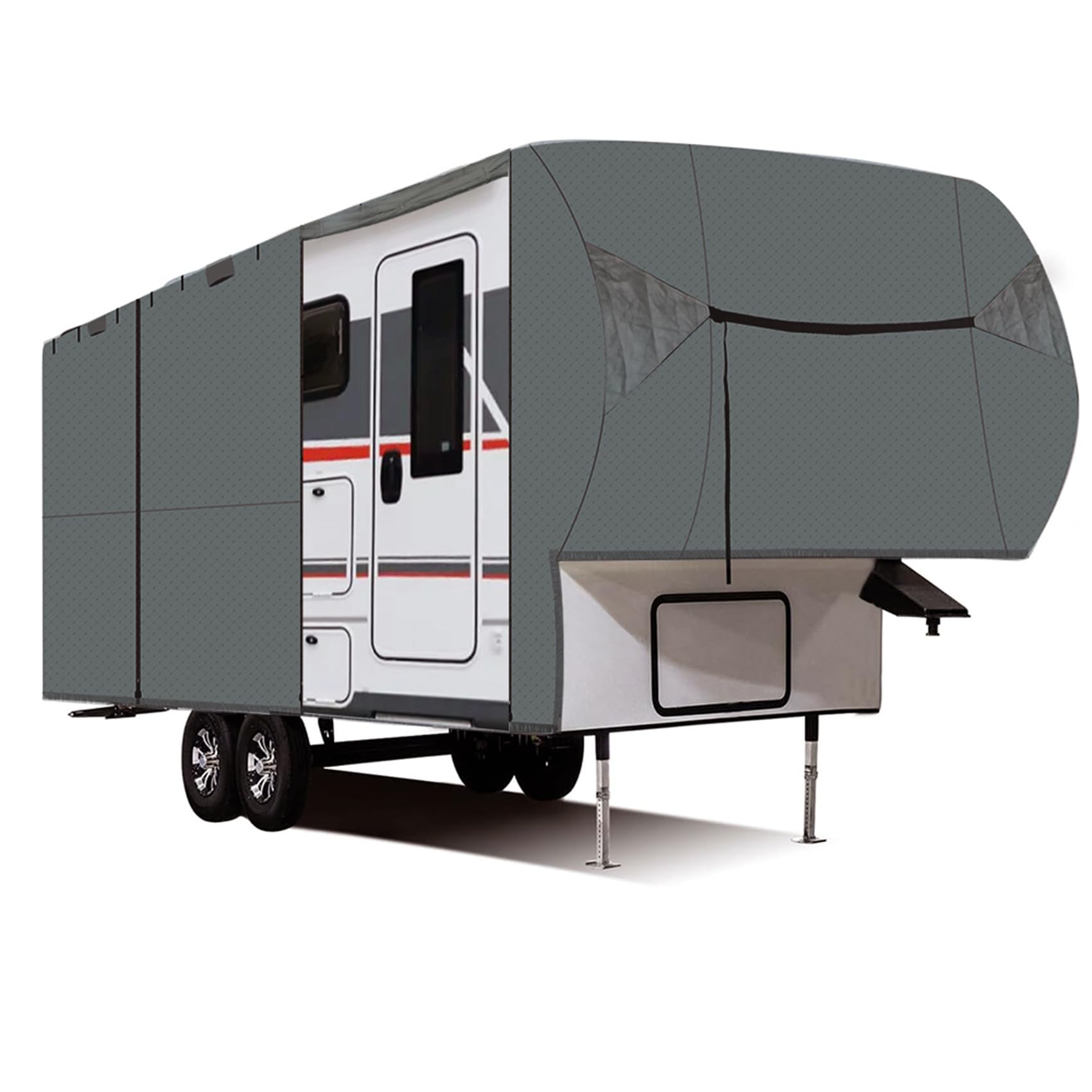 labwork Travel Trailer Cover RV Cover Camper Cover Windproof 5th Wheel ...