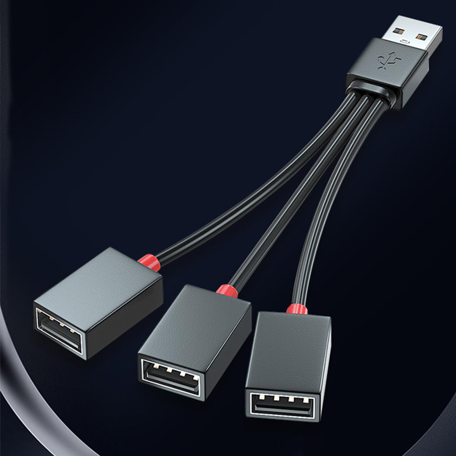 Multi Port USB Hub KiWiBiRD USB Splitter 3 Port, 1 In 3 Out Male To ...
