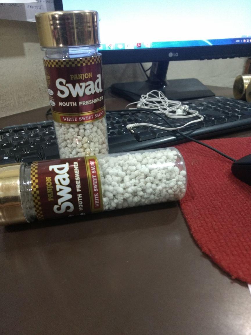 Panjon Swad White Sweet Saunf & Coloured Saunf Mukhwas (Mouth Freshener ...