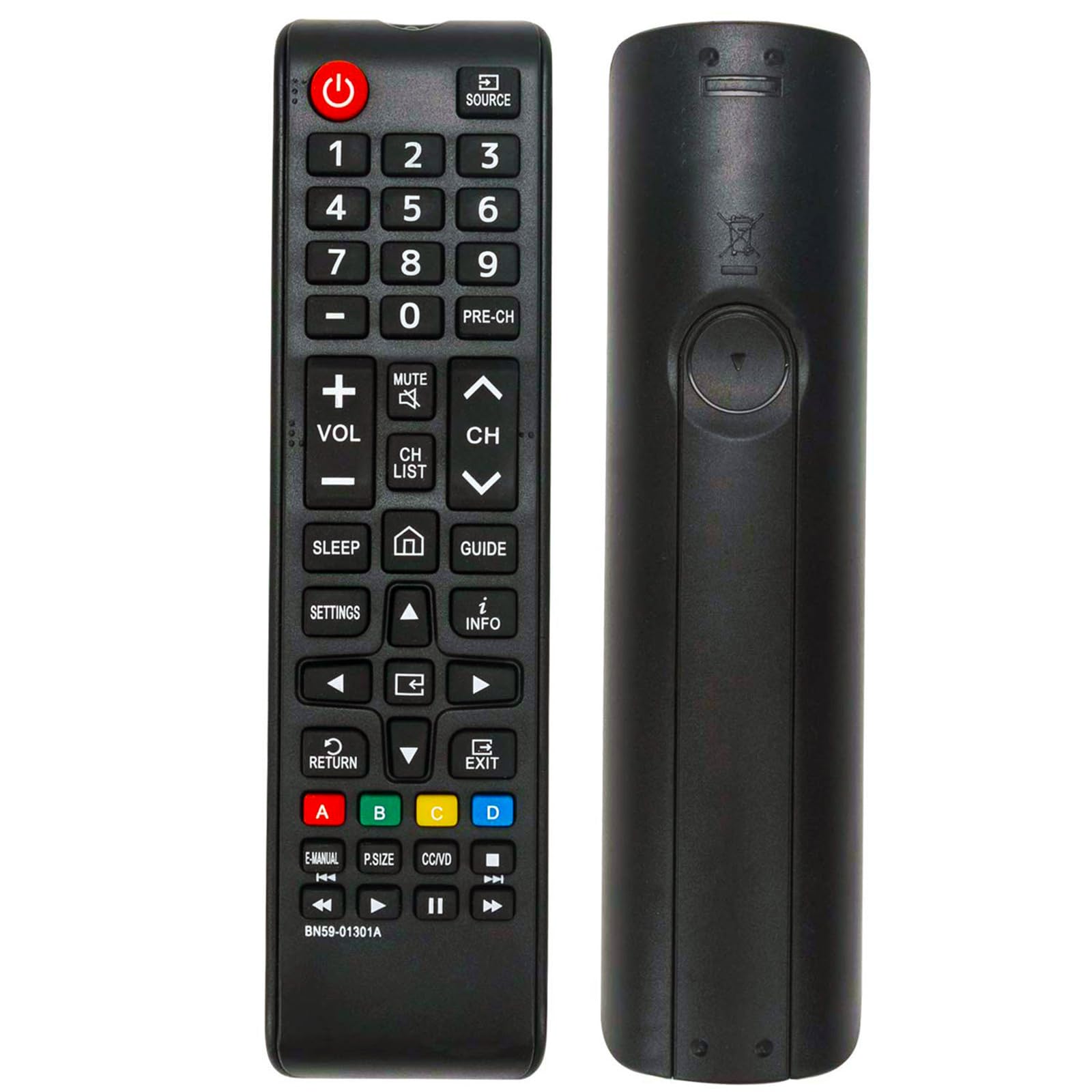 Snapklik.com : BN59-01301A Remote Replacement For Samsung TV ...