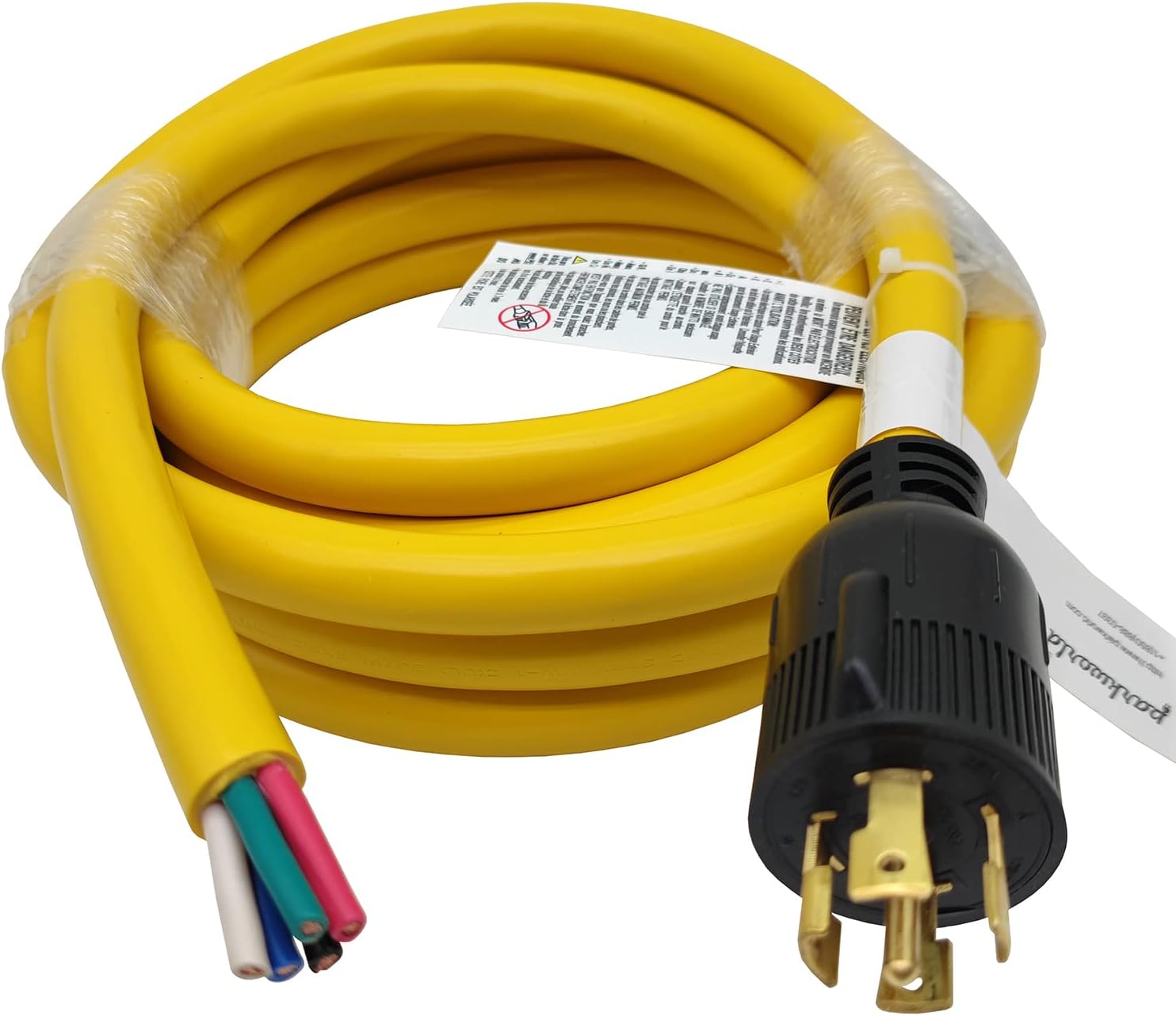 Amazon.com: Parkworld NEMA L21-30 Plug Molded with SJTW (5) 10AWG, 30 ...