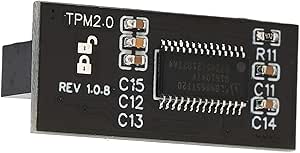 Amazon.com: TPM 2.0 Encryption Security Module with 20 Pin LPC for W indows MSI and GC - SPI ...
