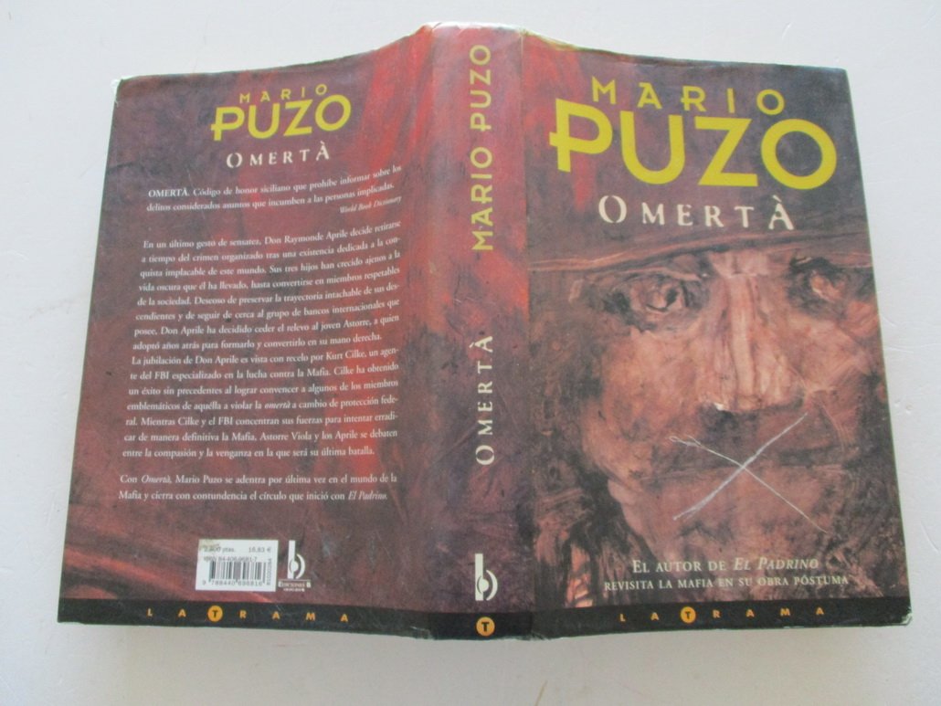 Amazon.com: Omerta: 9788440696816: Mario Puzo: Libros
