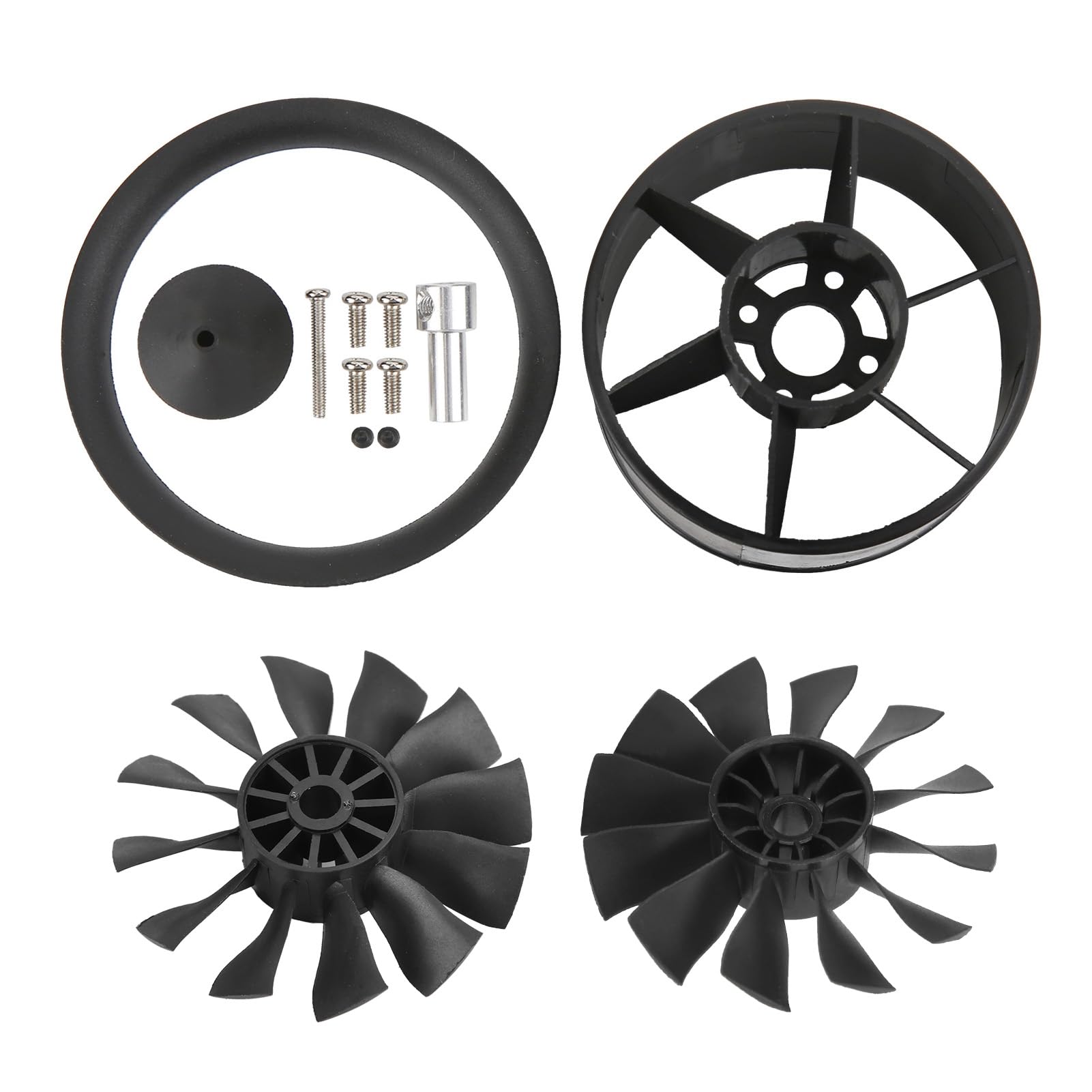 Amazon.com: CW 50mm Ducted Fan Unit 12 Blades CW Positive Propeller ...
