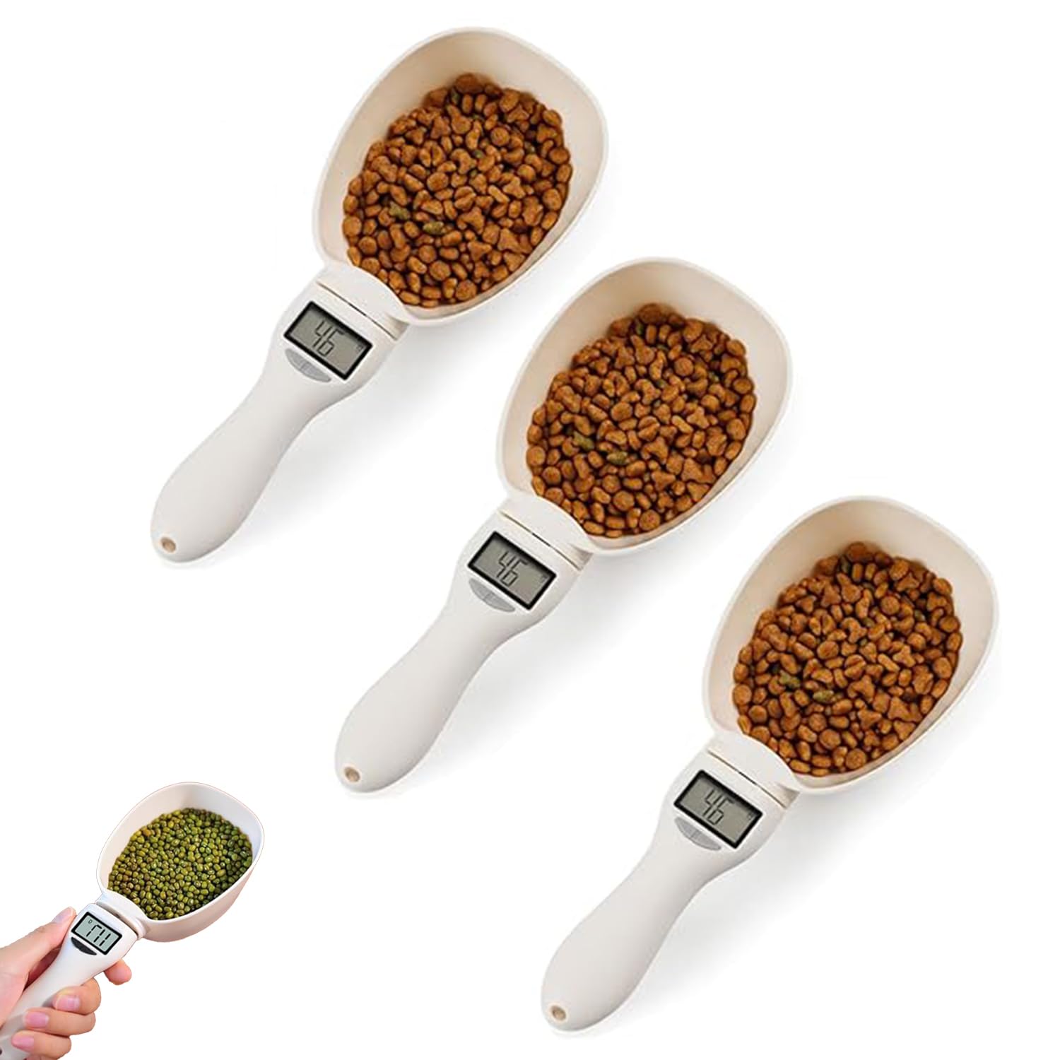 Food Measuring Scoop Scale, Polygons Measuring Scoop Scale, Digital ...