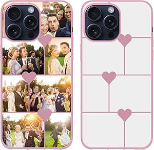 Amazon.com: Styletify Custom Phone Case for iPhone 15 Pro Max, Multi-Picture Collages ...