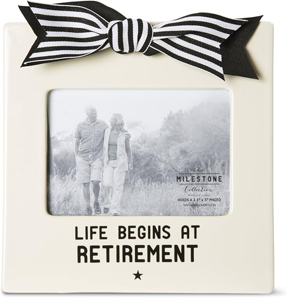 Amazon.com - Pavilion Gift Company 63013 Retirement Photo Frame, 7 by 7 ...