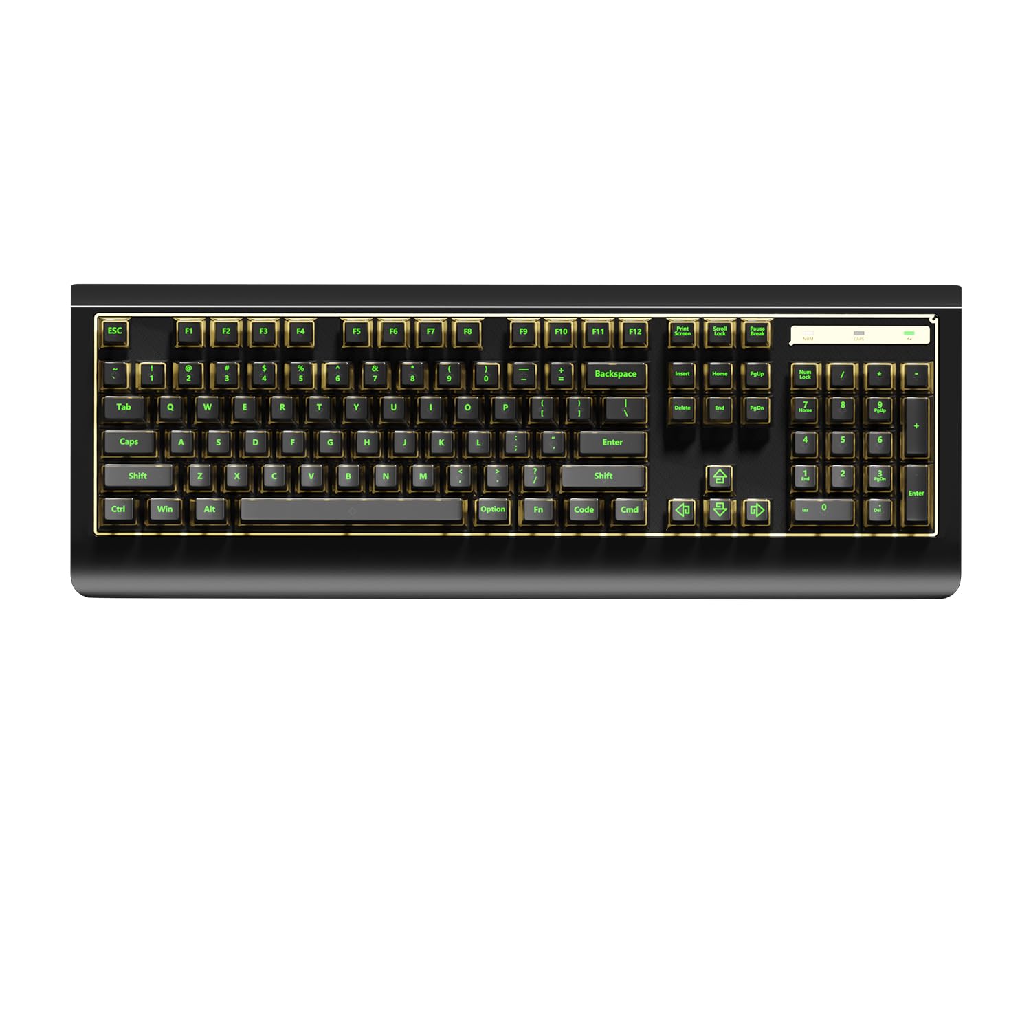 Amazon.com: Geniusho 104-key Full-Size Gaming Mechanical Keyboard ...