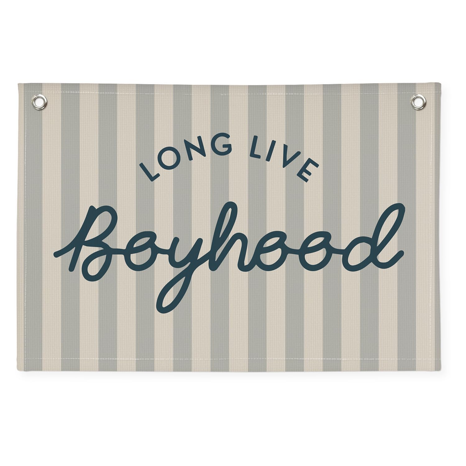 Amazon.com: XYDEG Long Live Boyhood Banner Boy Room Decor, Banner Flag ...
