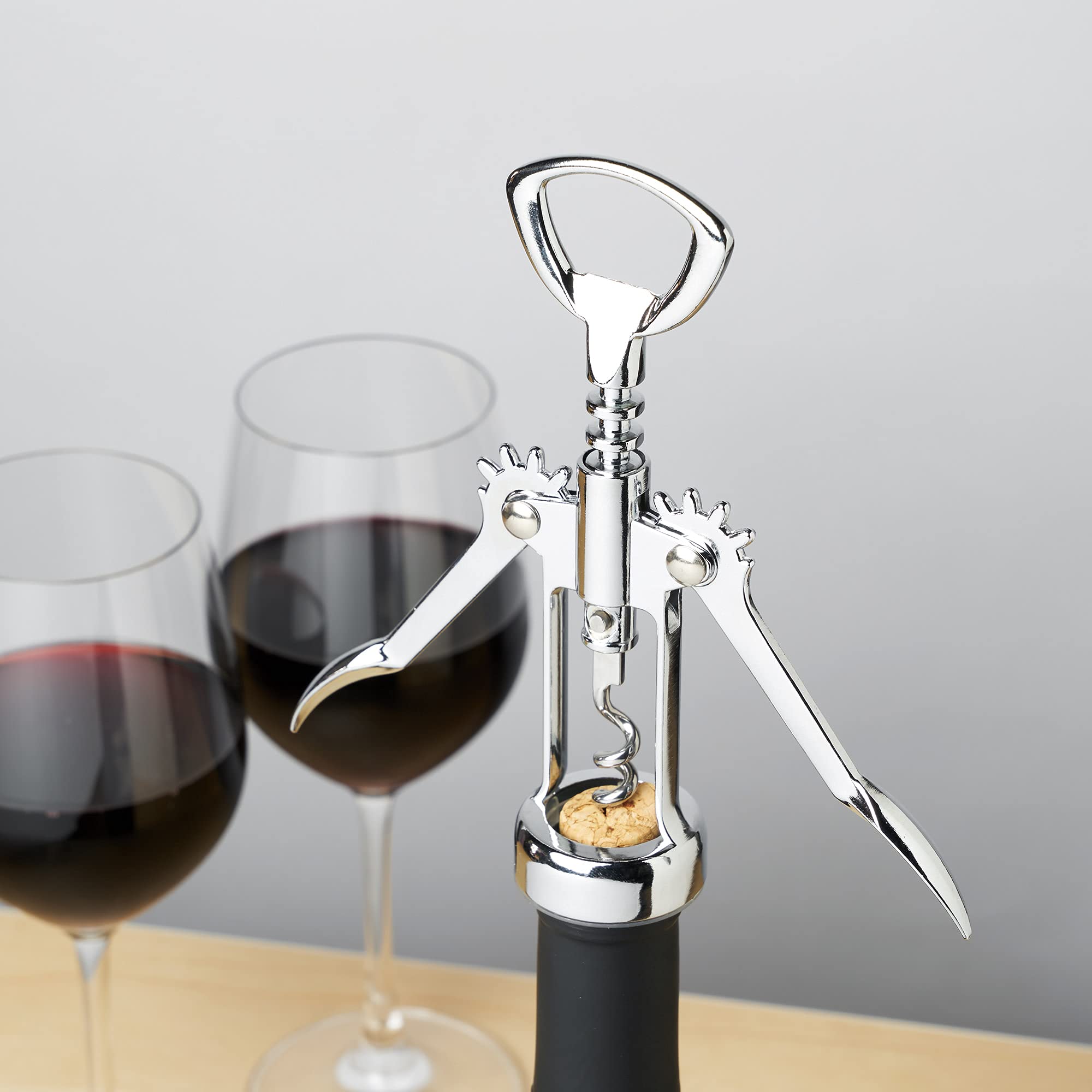 Snapklik.com : True Soar Winged Corkscrew Wine Opener, Multi-Purpose ...