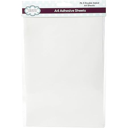 Creative Expressions Double-Sided Adhesive Sheets, Paper, A4 : Amazon ...