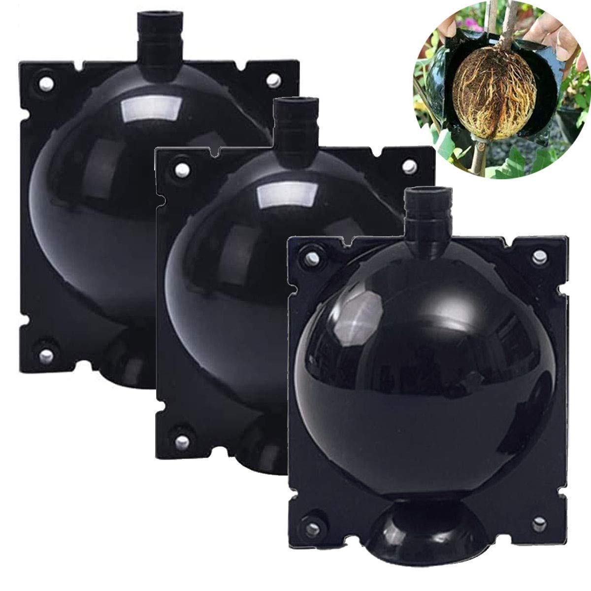 IDOXE Tree Root Growing Box, Rooting Ball Grafting Tools, Reusable High ...