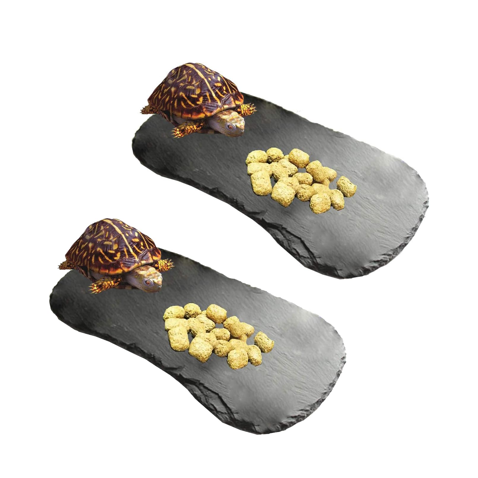 Snapklik.com : Reptile Basking Platform 11x5.5 Turtle Rock Plate ...