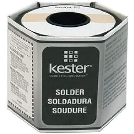 Kester 245 Lead Solder Wire - 1 lb - 0.04 in Wire Diameter - Sn/Pb ...