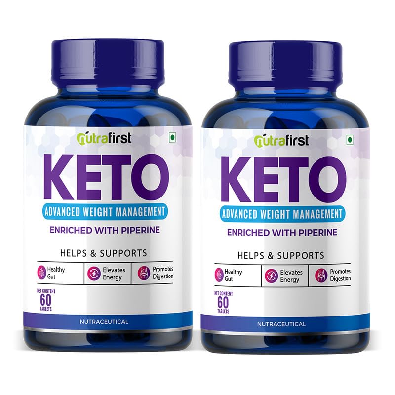 Nutrafirst KETO Advanced Tablets for Men & Women with Garcinia Cambogia ...