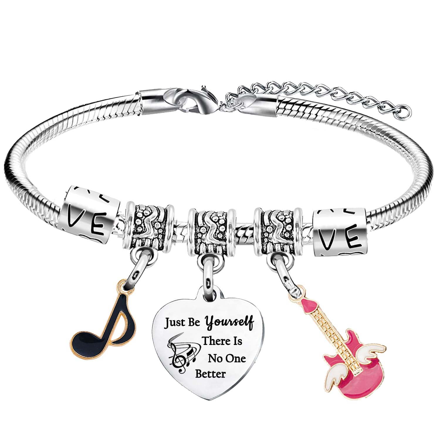 Amazon.com: DBIMSPC Inspirational Bracelets Singer Quotes Gifts Women ...