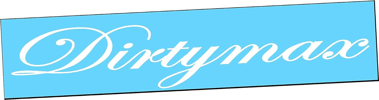 Amazon.com: Dirtymax VERTICAL Pillar Windshield Vinyl Decal Sticker ...