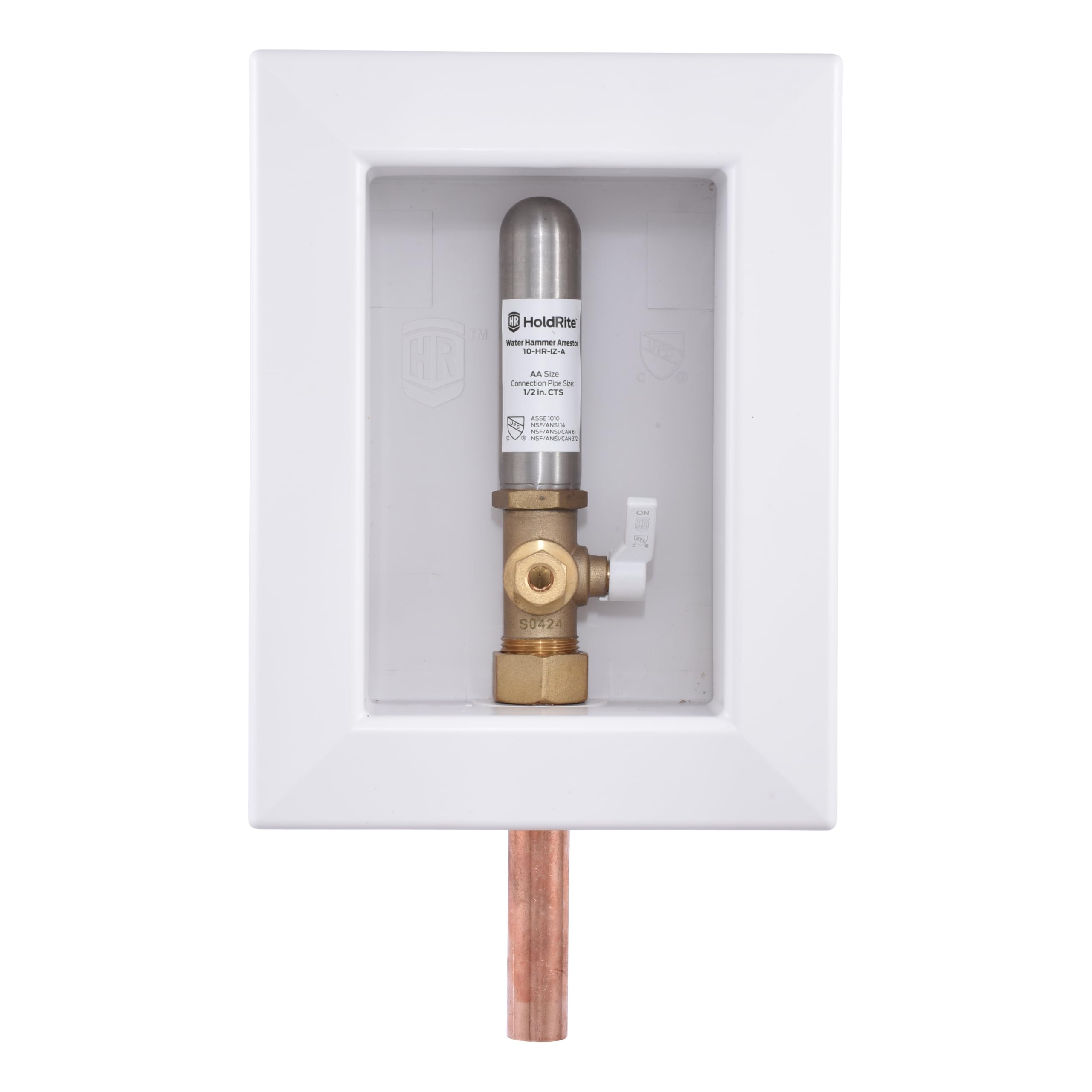 Amazon.com: Holdrite HR-IMRA-M-0 1/2 Inch CTS x 1/4 Inch Compression ...