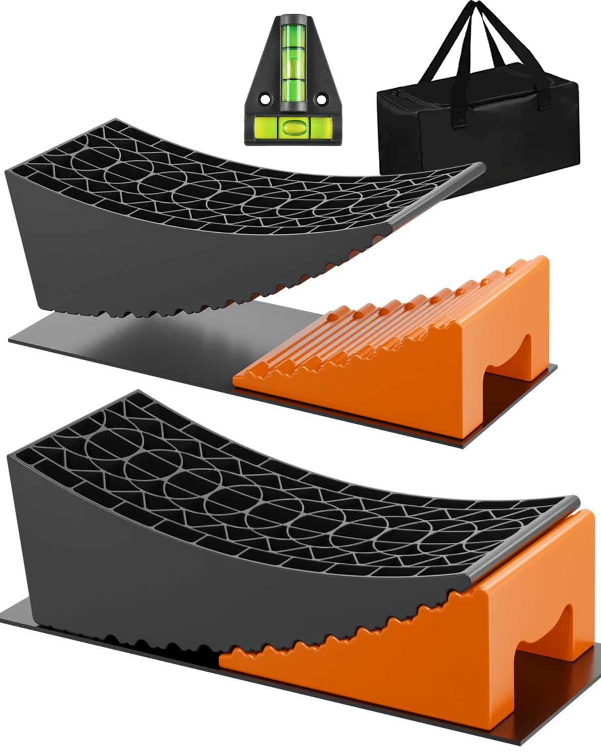 Snapklik.com : RV Leveling Blocks Ramp Kit, 2 Packs Camper Leveler ...