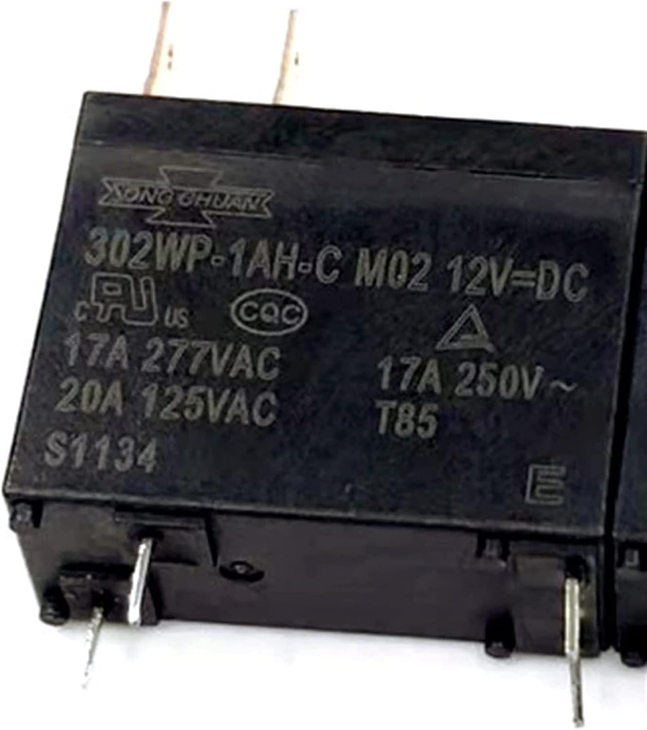 Amazon.com: HIFASI Relay 12V Relay 302WP-1AH-C M02 12VDC 4Pins for ...