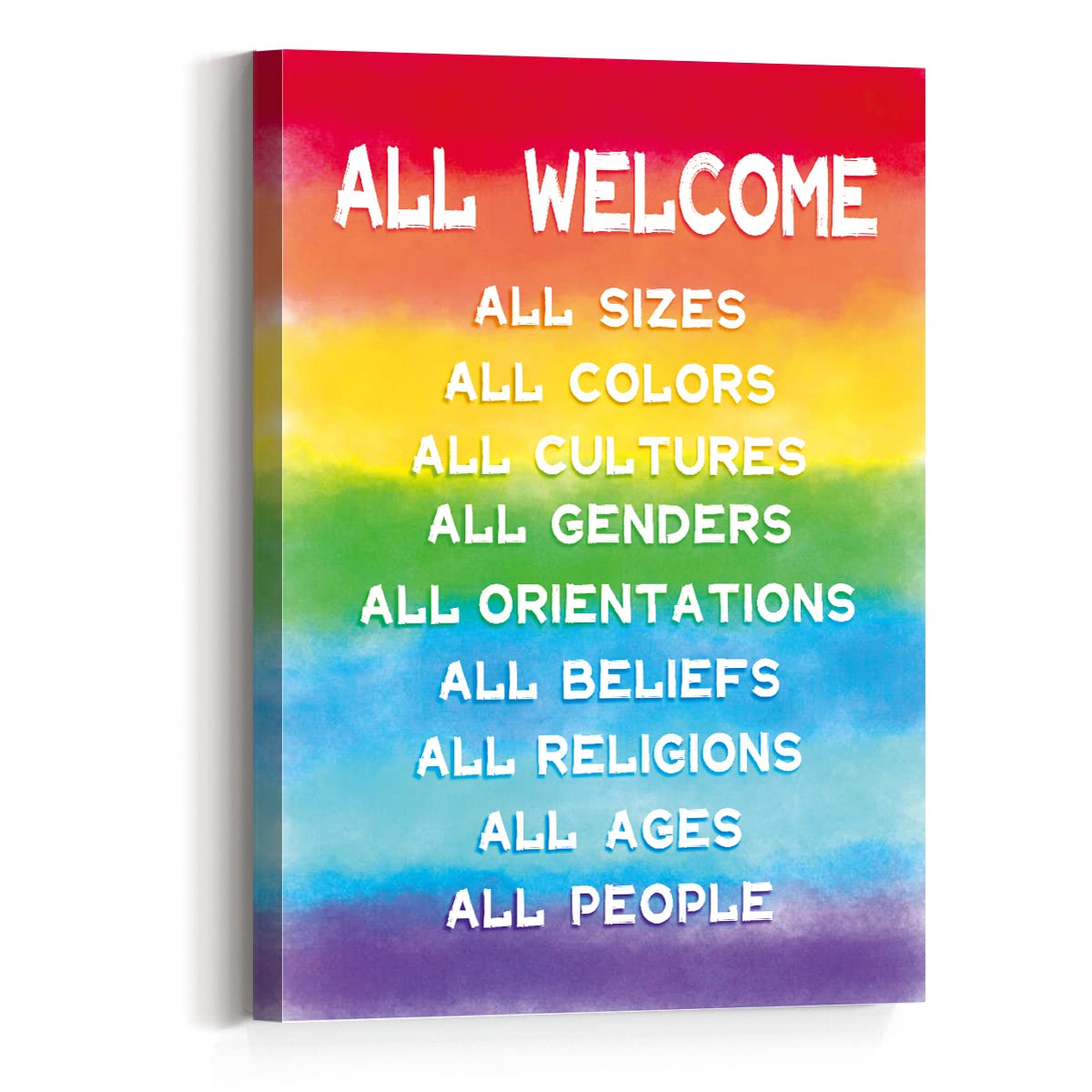 Snapklik.com : All Are Welcome Classroom Decor,Diversity Poster For ...