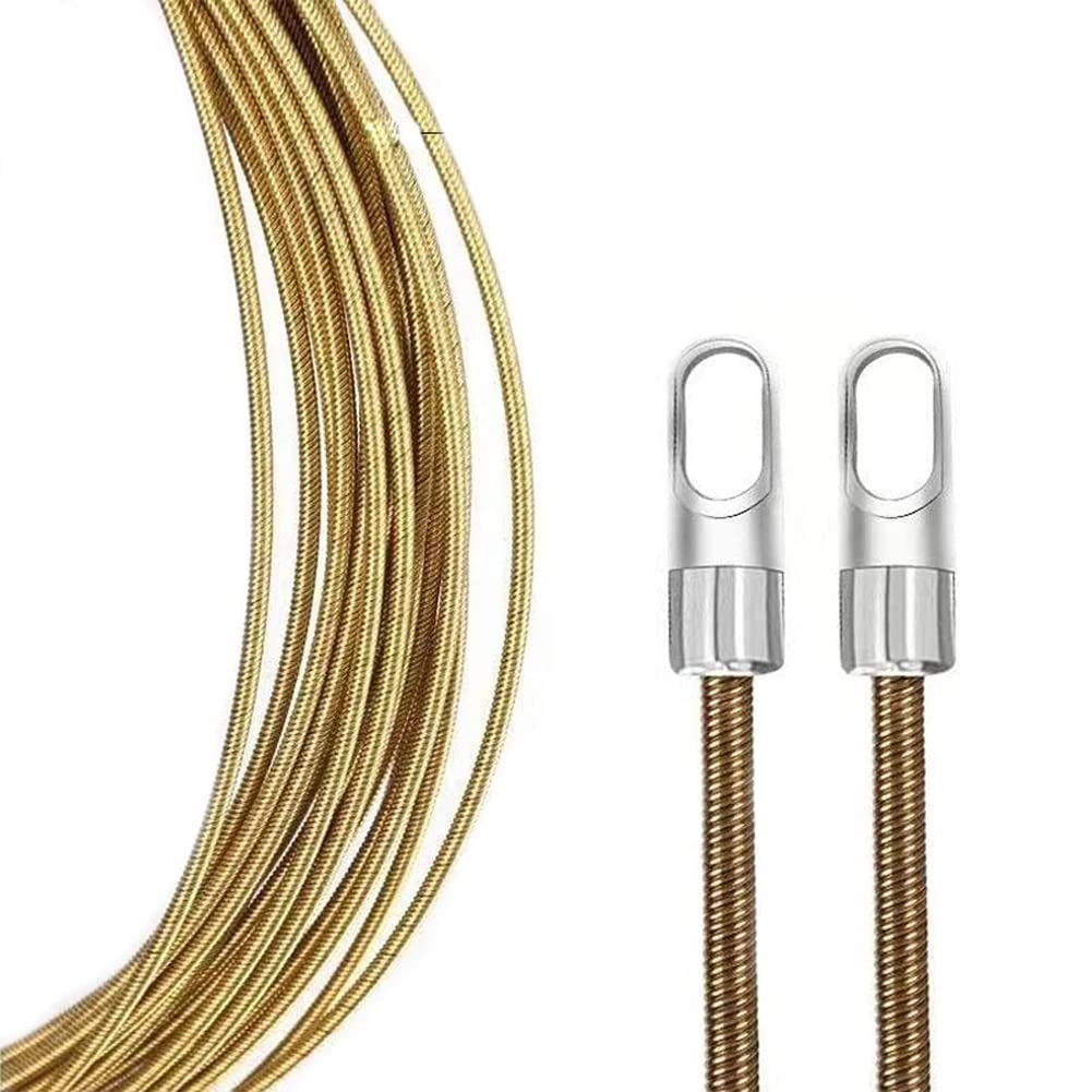 Vgongtech 33ft 10m Electrical Spring Wire Threader Fish Tape Fastener ...