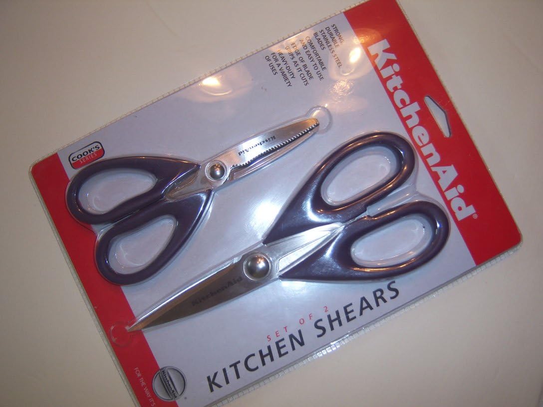 Amazon.com: KitchenAid set of 2 Purple Boysenberry Kitchen Shears ...