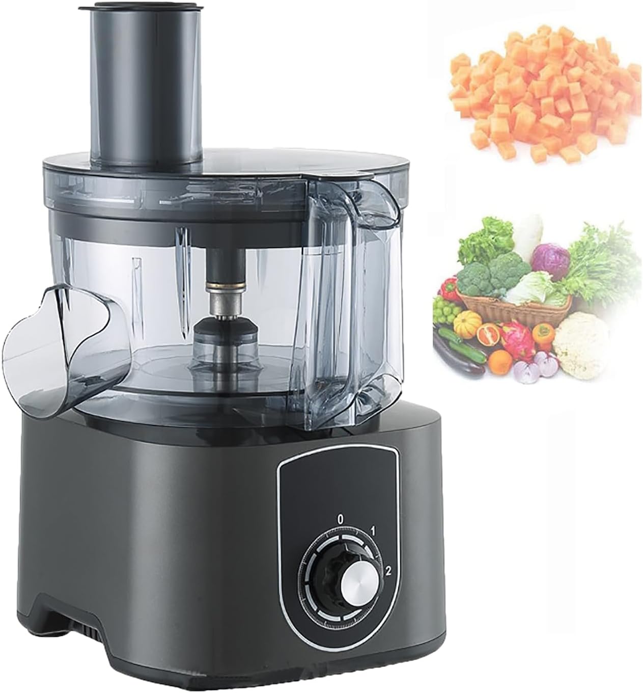 Commercial Vegetable Chopper Dicer, Electric Vegetable Dicer, with ...