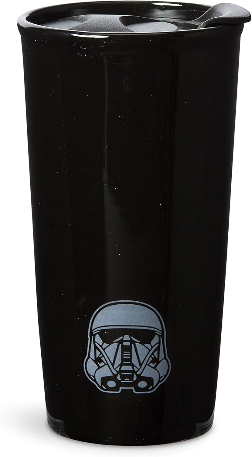 Amazon.com: Collectible Star Wars Rogue One Travel Mug with Plastic Lid ...