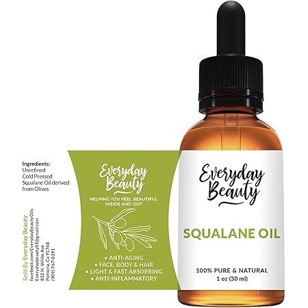 Amazon.com: OPO Squalane Oil - 100% Pure, Natural, Plant-Derived, Non ...