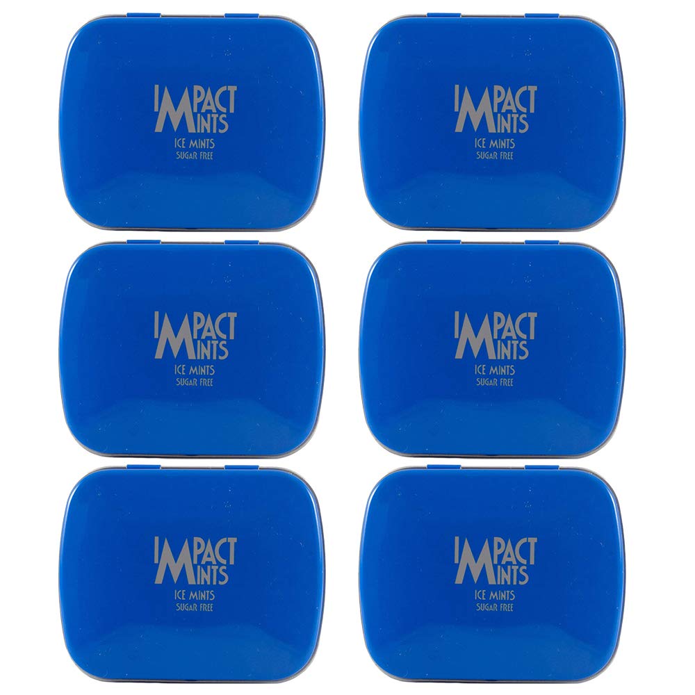 Impact Mints Ice Mints, Sugar Free, 6 x 14 g (Buy 5 Get 1 Free ...