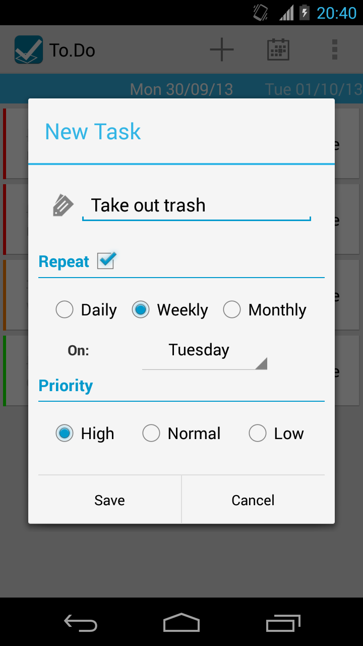 To.Do - Daily Task Checklist - App on Amazon Appstore