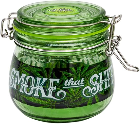 Amazon.com: Fantasy Gifts Dank Tank Airtight Glass Storage Jar - Smoke ...