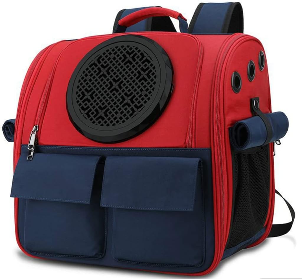 Amazon.com : Pet Carrier Space Capsule Backpack for Cats Small Dogs ...