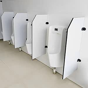 Amazon.com: Urinal Partition 2 Pack - 35 Inch Urinal Divider Restroom Partitions Wall-mounted ...