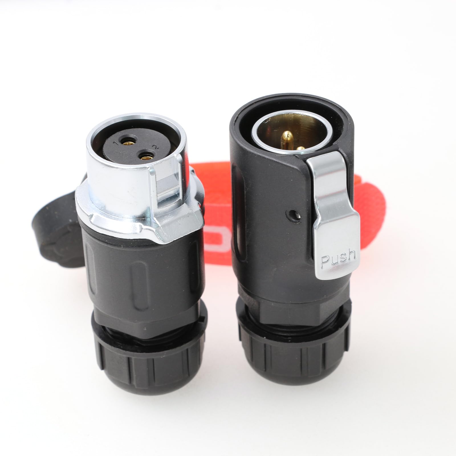 Snapklik.com : DRRI LP20 Male 2 Pin Connector Wire Cable Plug Female ...