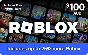 $100 Roblox Digital Gift Card + Free Virtual Item - Worldwide ...