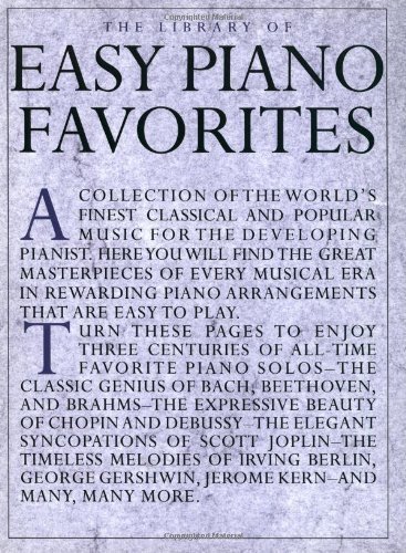 The Library of Easy Piano Favorites: Amy Appleby: 0752187931201: Amazon ...
