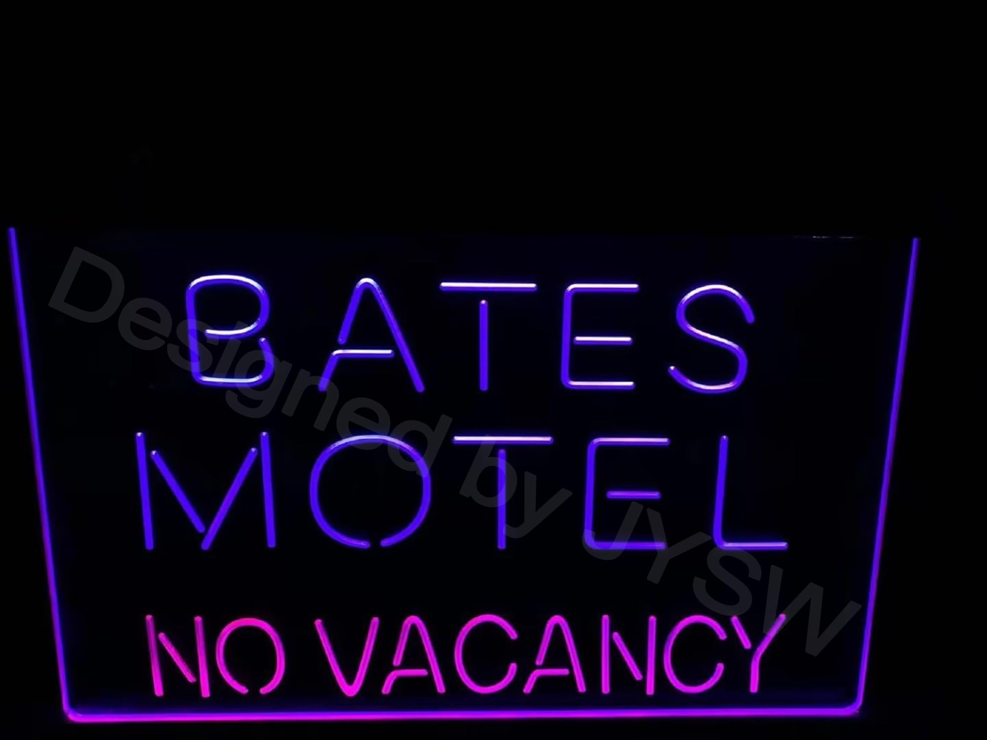 Bates Motel Neon Sign A&E : Bates Motel Billboard Ad Age