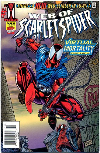 Web of Scarlet Spider #1 - Variant Cover (Marvel Comics - 1995): Marvel ...