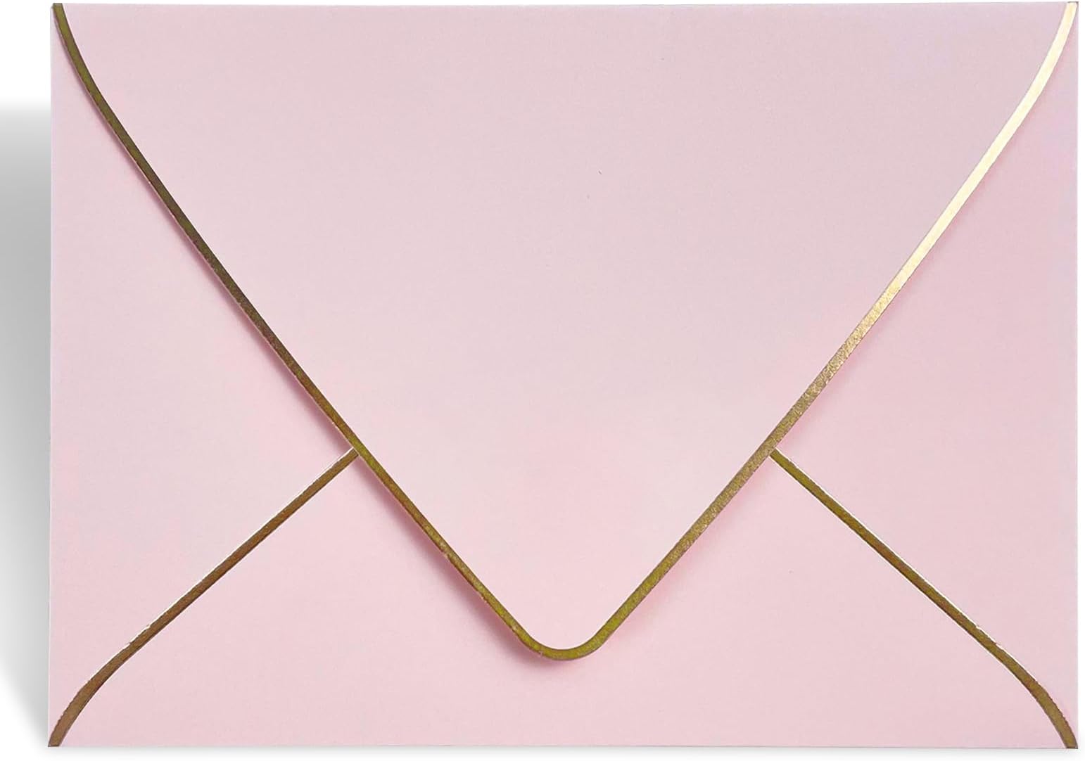 Amazon.com : A7 Pink Envelopes 50 Pack 5 x 7 - V flap, Quick Self Seal ...