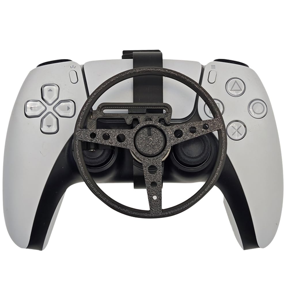 Amazon.com: Hesupy Racing Steering Wheel for PS5 and PS5 Slim Game ...