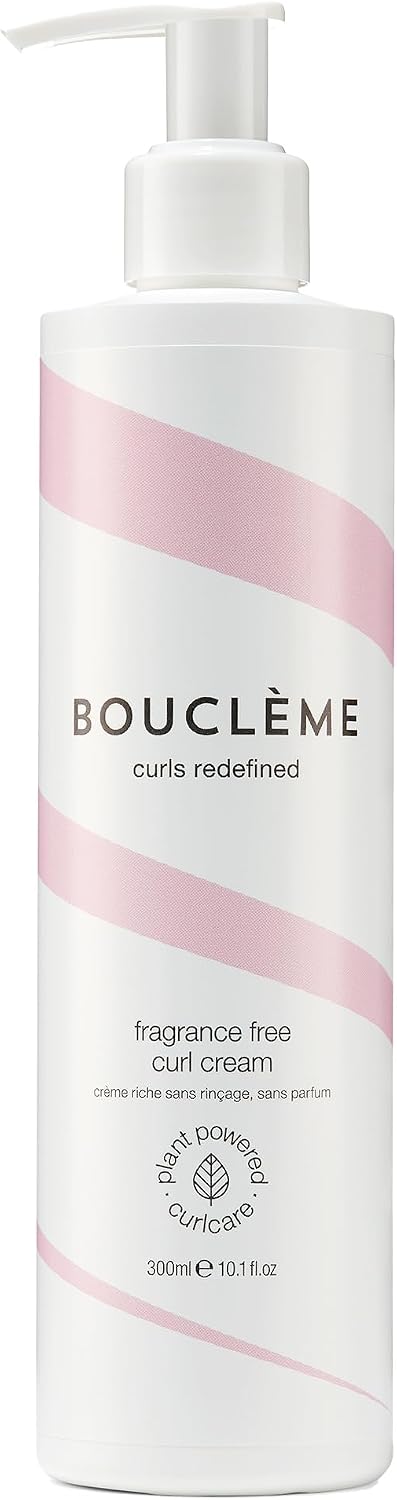 Bouclème Fragrance Free Curl Cream - Defines All Curl Types - Fragrance ...