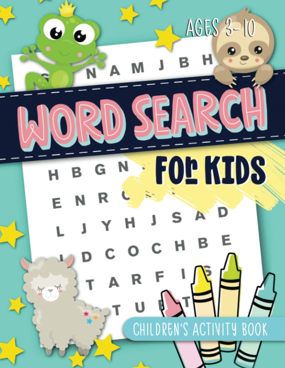 Word Search for Kids: Children's Activity Book: Ages 3-10: June & Lucy ...