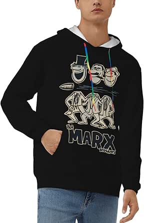 Amazon.com: 8RDPLMNVB Marx Music Brother Hoodie Men's Hoodies Fashion ...