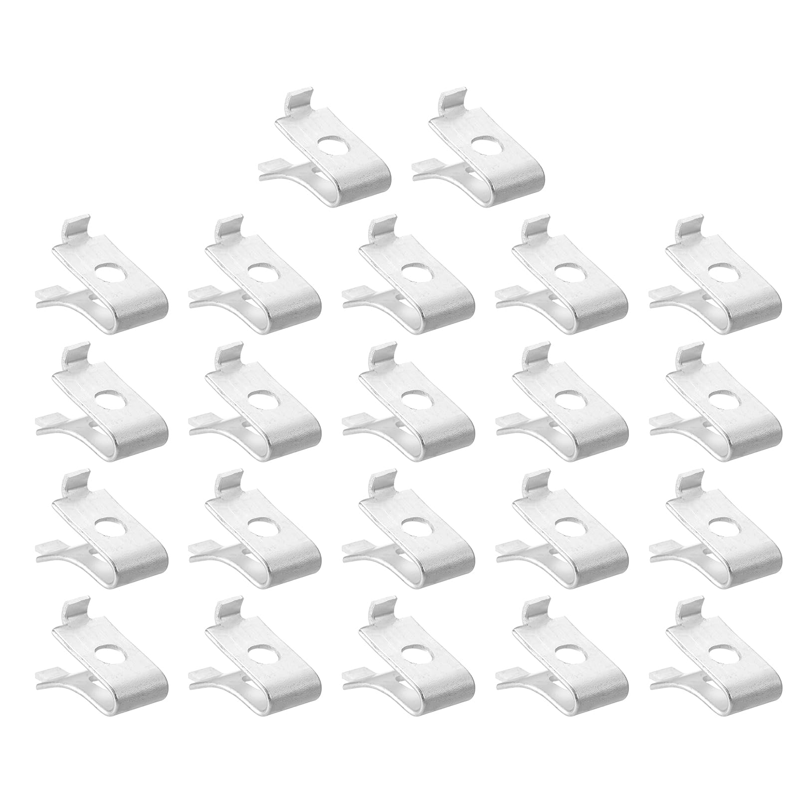 Amazon.com: HARFINGTON 22pcs Cabinet Shelf Clips Metal Adjustable Shelf ...